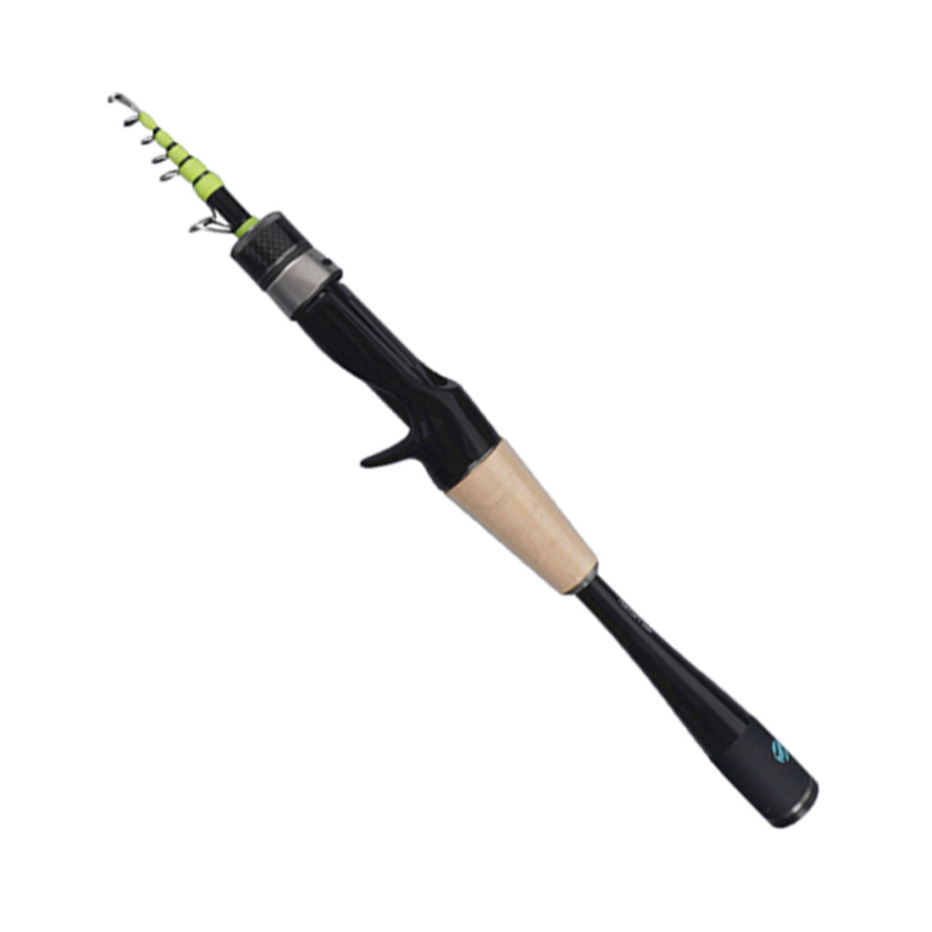 FUJI Black Casting Rod 1.53m Кастинг purelure Telescopic рабочая длина: 153см до 5гр