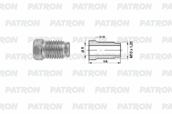 Штуцер PATRON PHL5100112