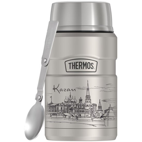 Термос Thermos с ложкой SK3021 (Kazan) 0,7L