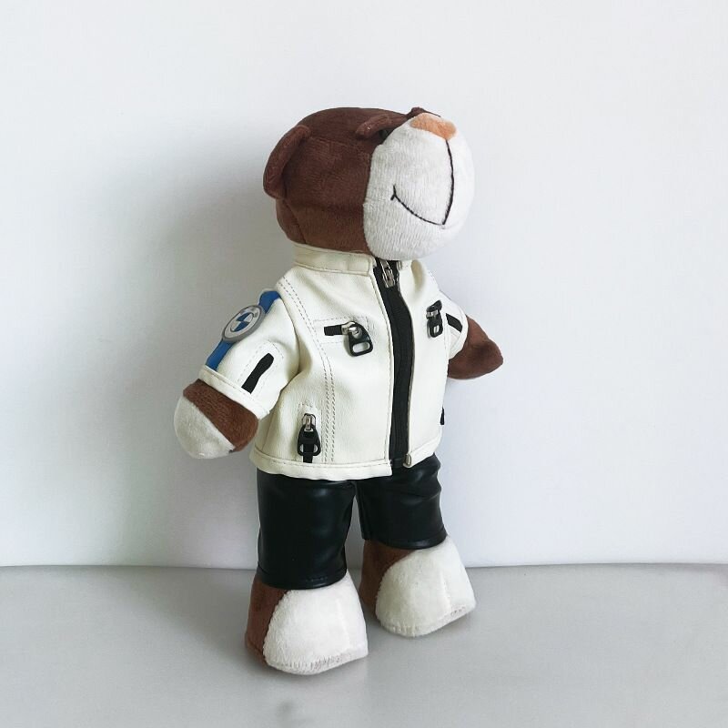 Плюшевый Мишка BMW, Механик Для Гонок, С Мотоциклетным Шлемом, Игрушка-Талисман, Подарок Для Фанатов Автоспорта