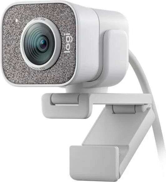 Камера StreamCam Full HD от Logitech, белая, с микрофоном, USB-C