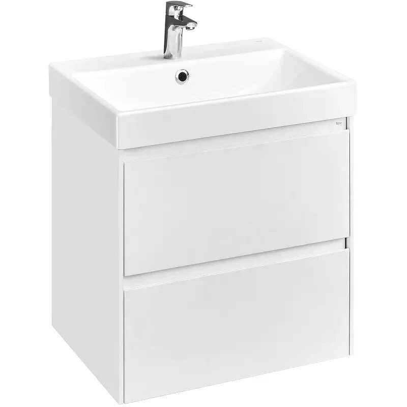 Тумба с раковиной Roca Ona 60 белая матовая