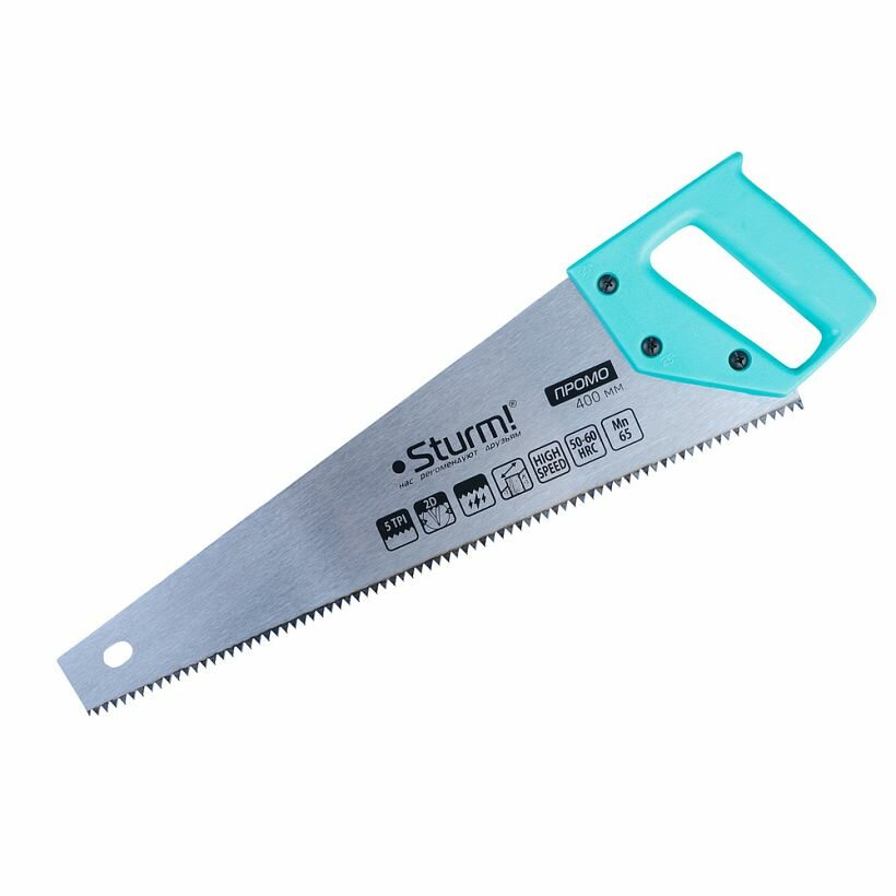 Ножовка по дереву Sturm! 1060-14-400SP 400 мм, шаг зубьев, 5TPI, 2D