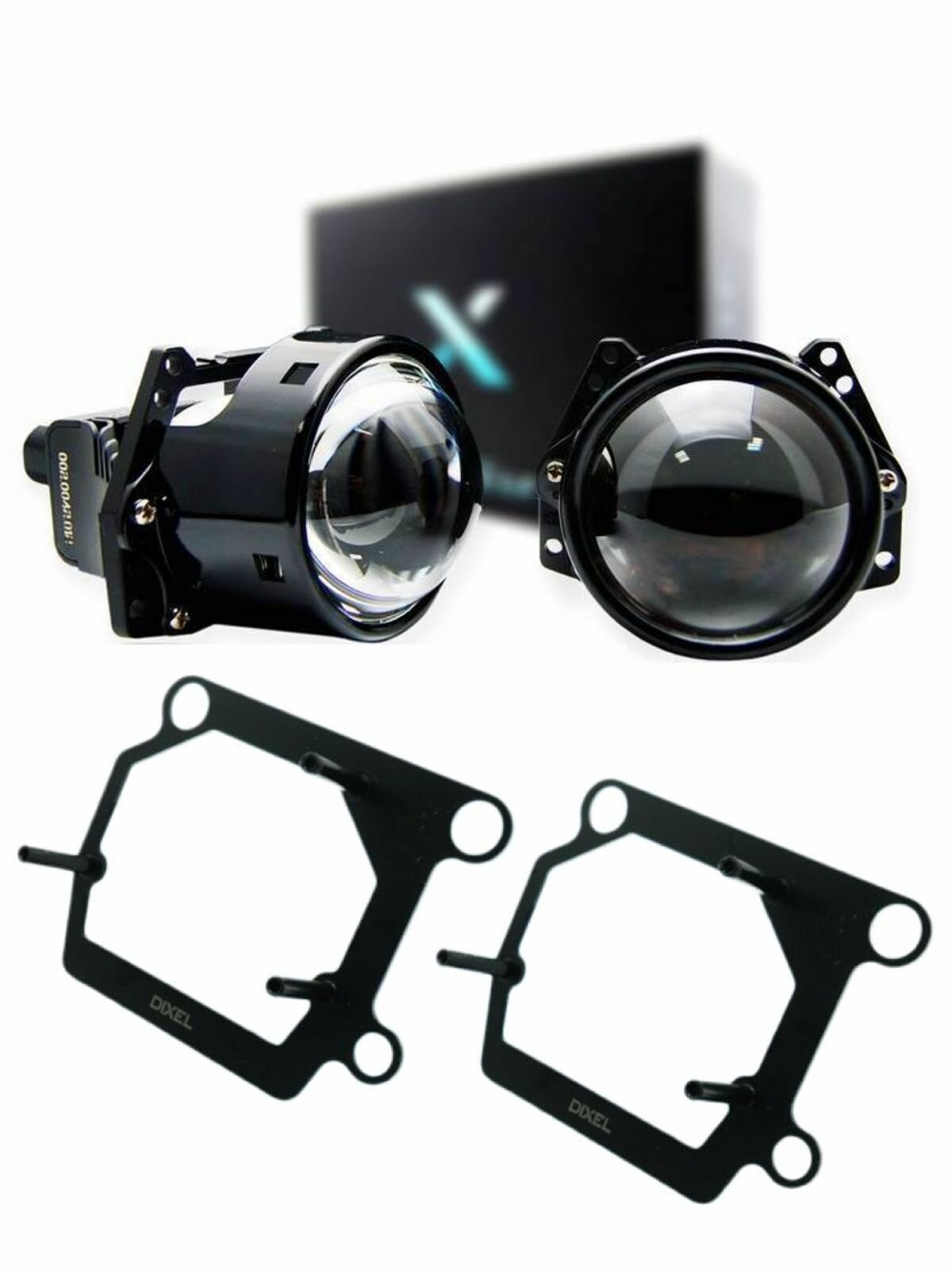 Комплект BI-led Kia Ceed 2 2012-2018 (Biled 3.0 + рамки) - YH3 5000к