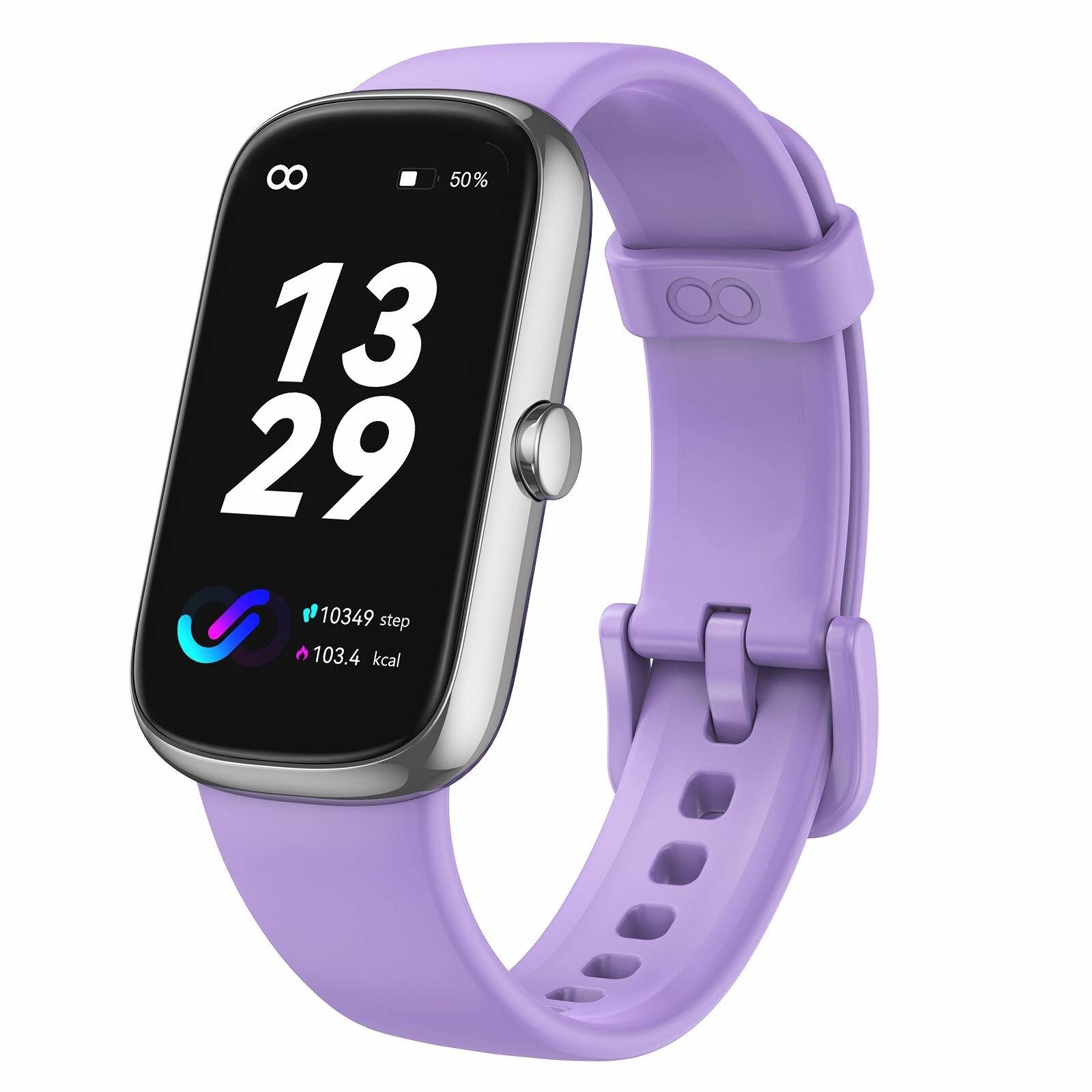 Умные часы спортивный браслет, фиолетовый