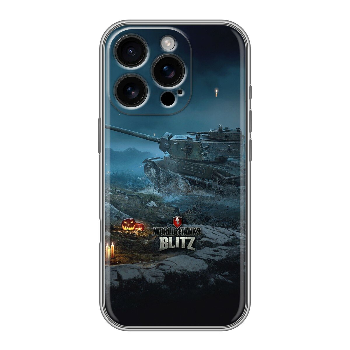 Чехол для Iphone 16 Pro с принтом Для мужчин World of tanks (Айфон 16 Про) — фото 1