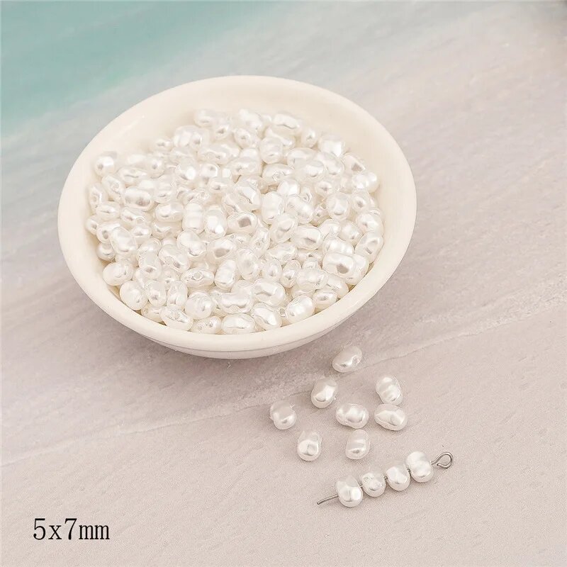 Резиновые бусины для бижутерии P 20PCS