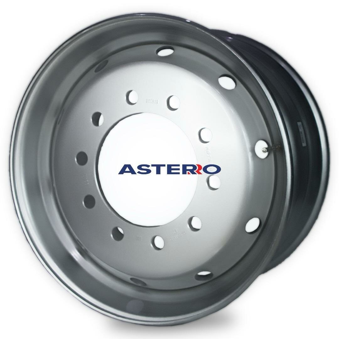 Диск автомобильный стальной Asterro 22.5x11.75 10x285.75 et120 dia220 Серебристый