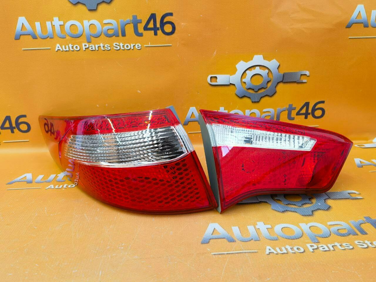 Задние левые фонари киа рио 3 kia rio 3 с 2010 по 2014 год в крыло и крышку