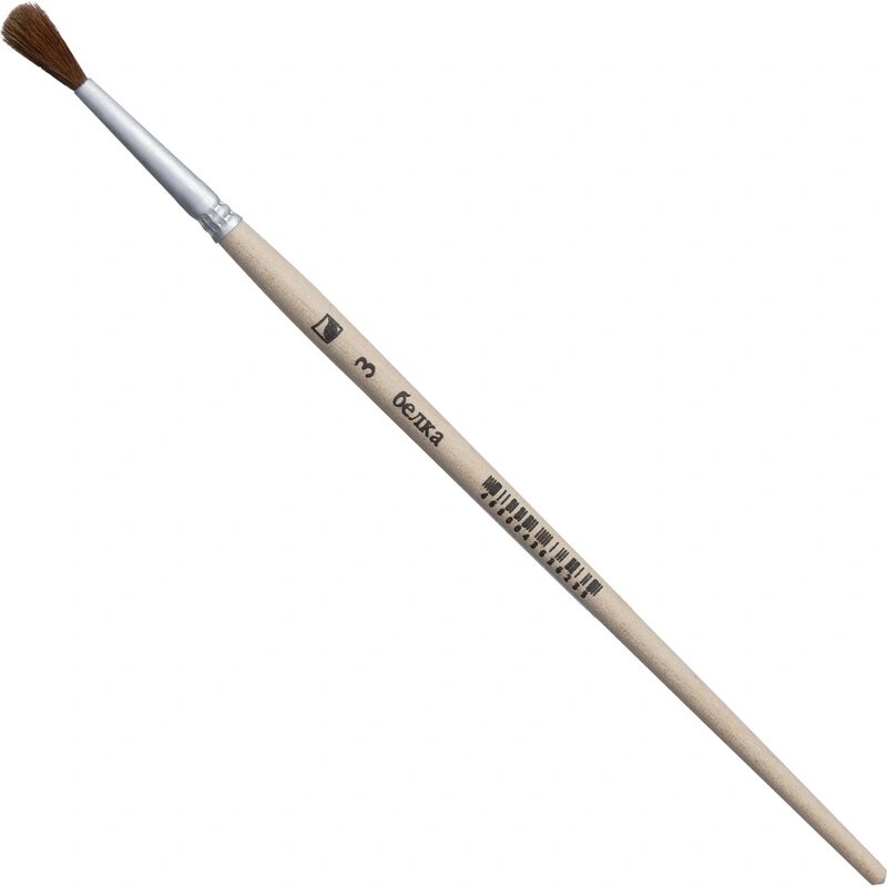 Кисть белка, круглая, N3