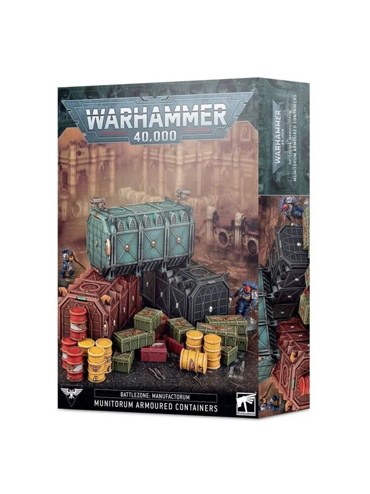 Миниатюры Warhammer 40,000: Battlezone : Munitorum Armoured Containers