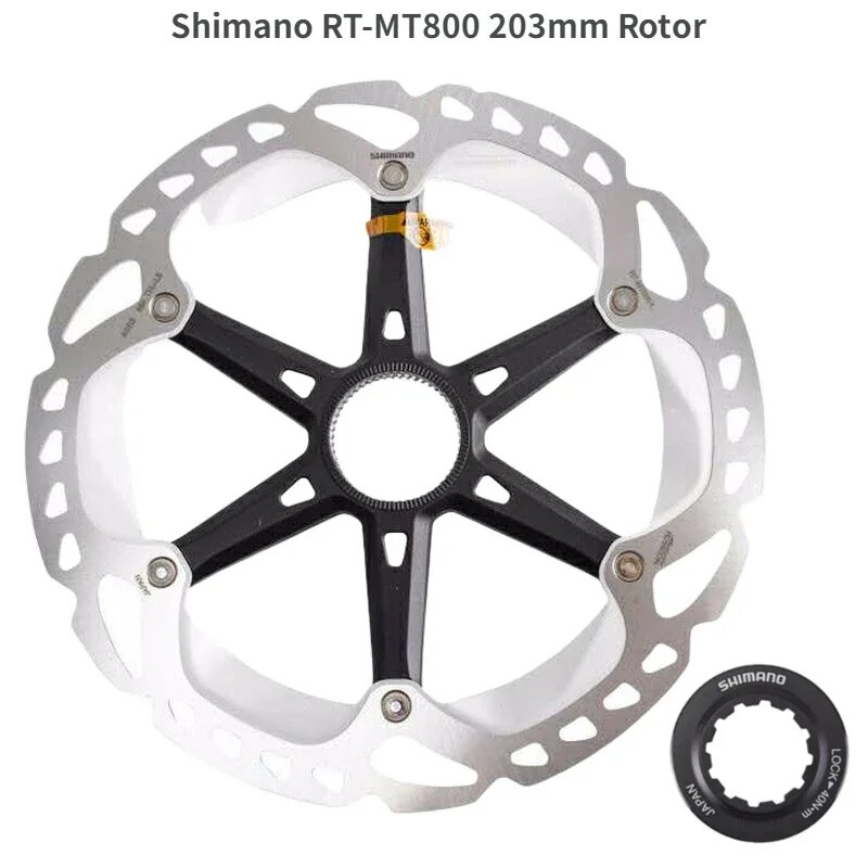 Shimano DEORE XT RT MT800 Ice Technology тормозной диск 160/180/203 мм 203mm Bulk AL