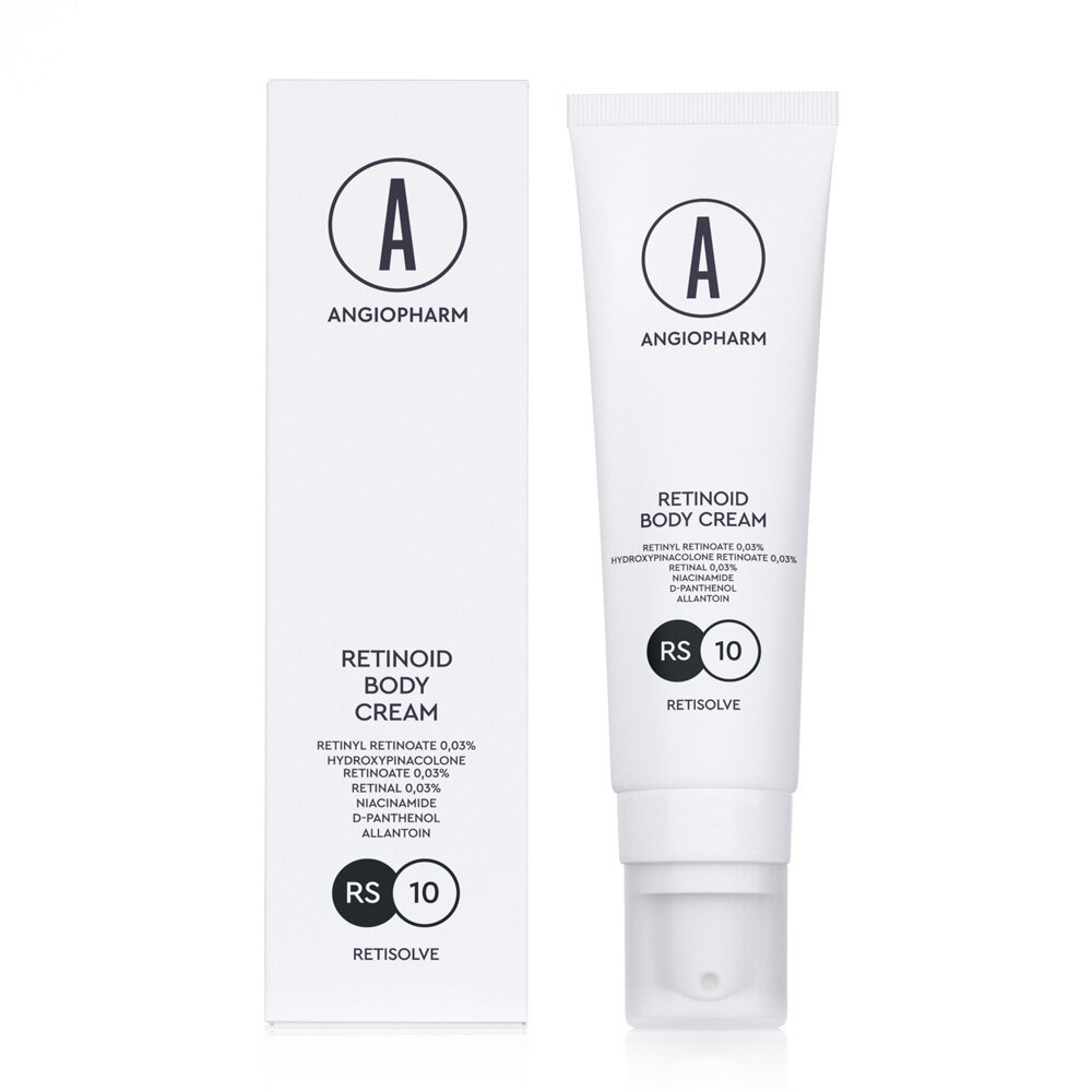 Angiopharm Крем для тела с ретиноидами Retinoid Body Cream, 150 мл