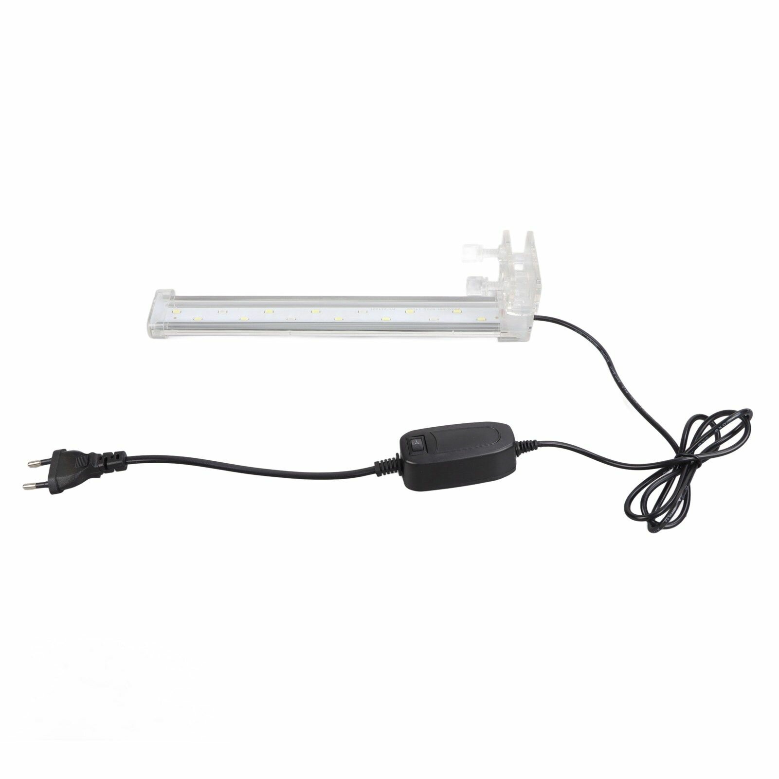 Светильник с креплением для аквариума Fish Tank Clip Lamp Crystal, высокая яркость, водонепроницаемый