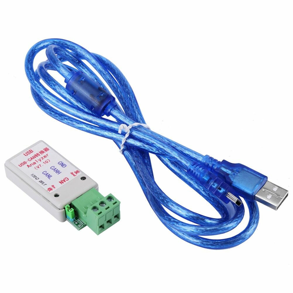 Адаптер преобразователя USB в CAN Bus с поддержкой USB-кабеля XP/WIN7/WIN8