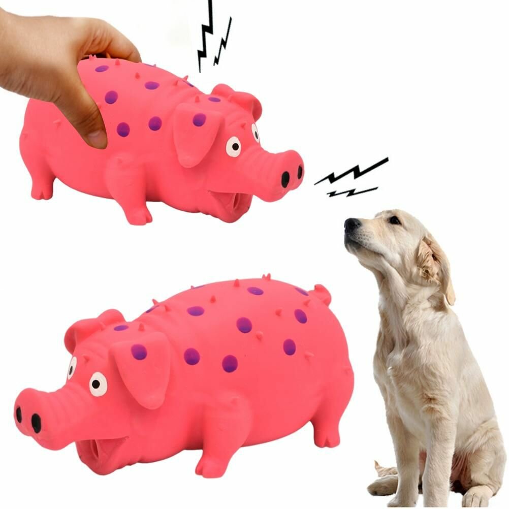 Игрушка для собак Свинья пищалка