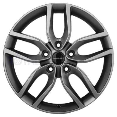 Литой колесный диск Khomen Wheels KHW1708 (Hyundai Creta) 6,5x17/5x114,3 ET49 D67,1 Gray