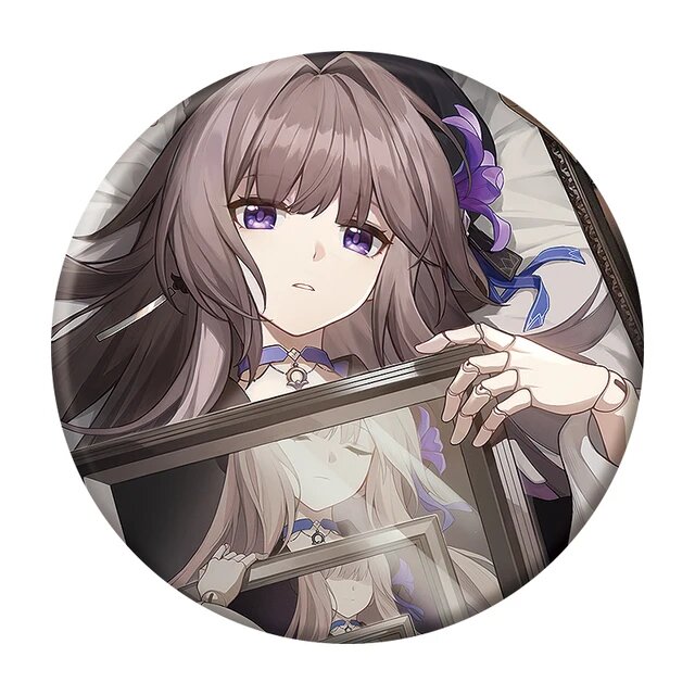 Металлический значок Honkai: Star Rail Tribios Sunday Robin