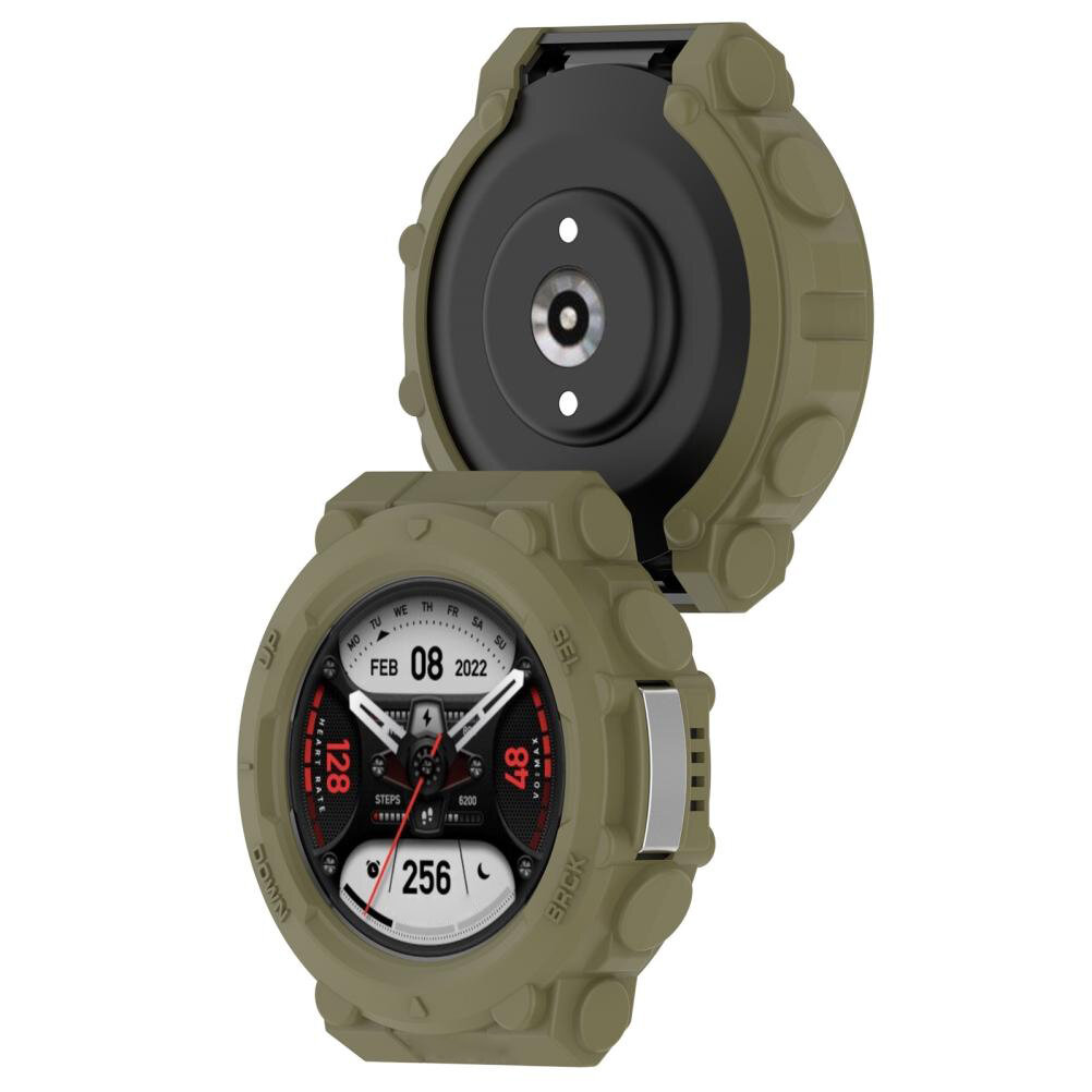 Защитный бампер TPU для Amazfit T-Rex 2, ударопрочный чехол для смарт-часов, аксессуары для защиты