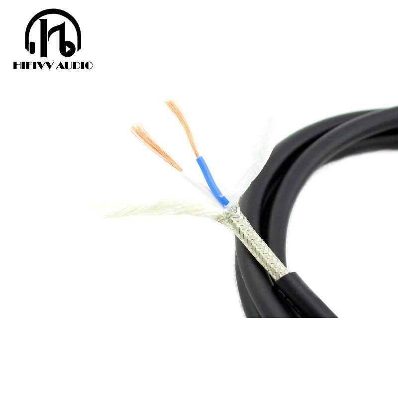 HIFI аудио сигнальные кабельные линии оригинальный японский L-2T2S усилитель сигнальный провод 2 ядра экранированный с фольгой щит
