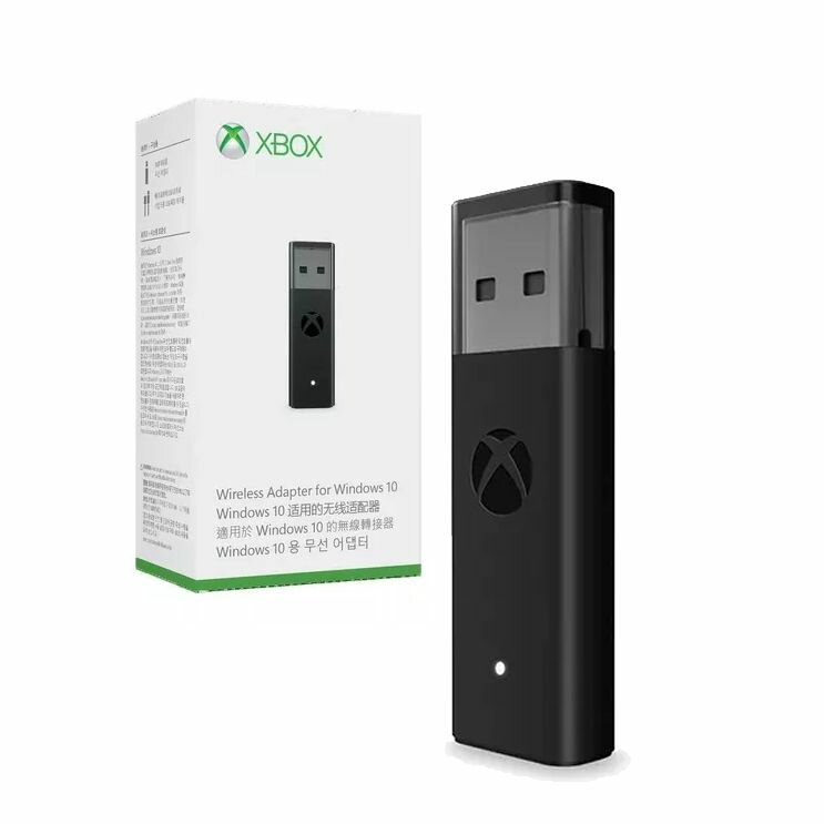 Беспроводной адаптер - ресивер для геймпада Xbox One / Series S X для РС Windows 7 8 10 11 Wireless Adapter wi-fi приемник