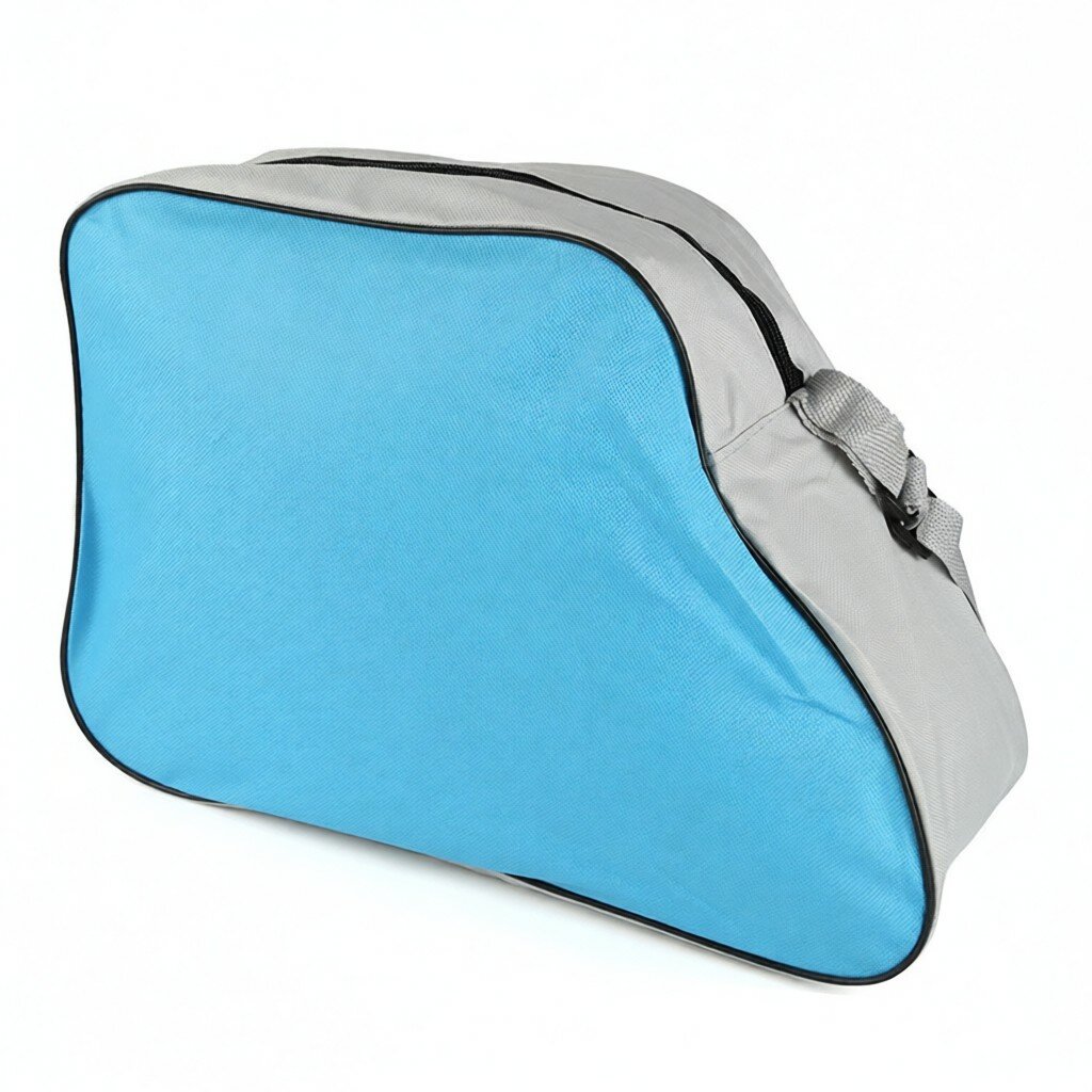 Сумка для носковых коньков переносимая плечевая для детей инлайн-коньков экипировки для катания, материал: ткань Оксфорд, цвет: синий / розовый (по выбору), размер: 39 * 15 * 29см / 15.3 * 5.9 * 11.4дюйма, вес: 0.17кг / 6.0 унции, количество в упаковке: