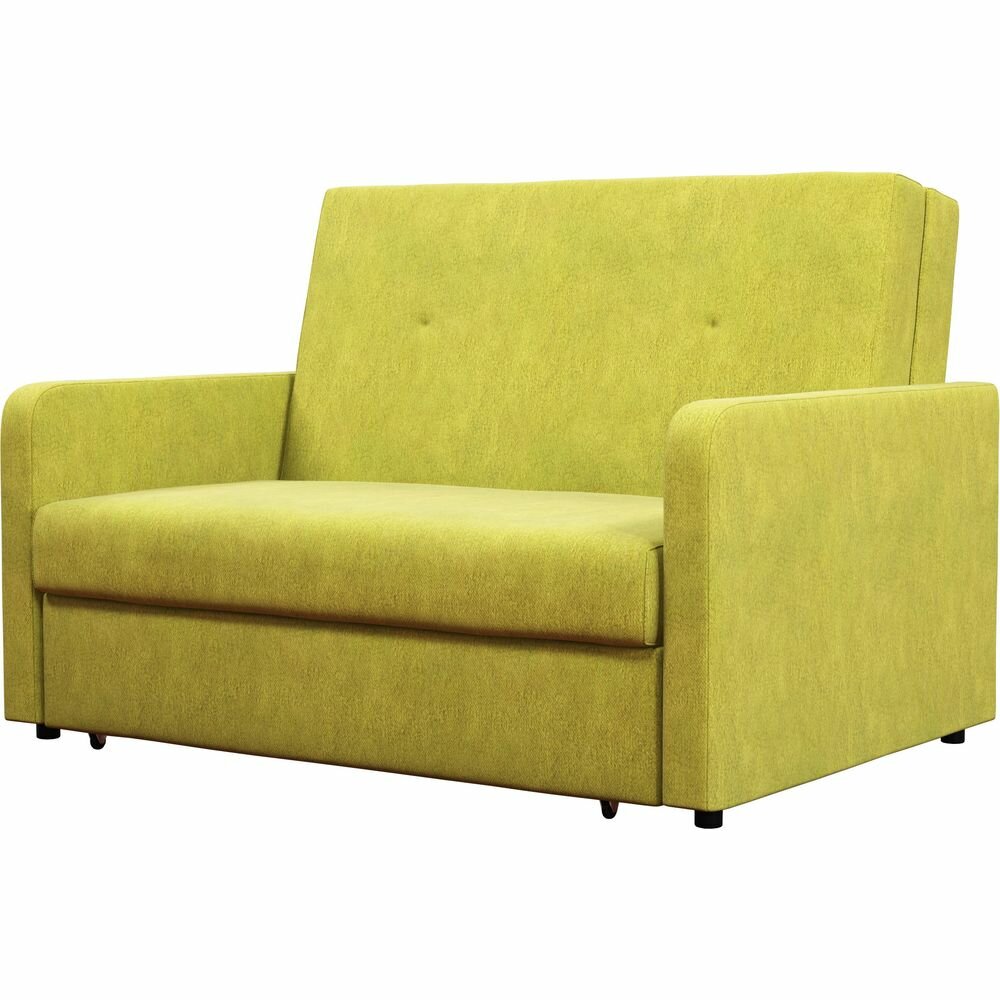 Диван аккордеон Наш Диван Атланта Акк МП 120 лимонный