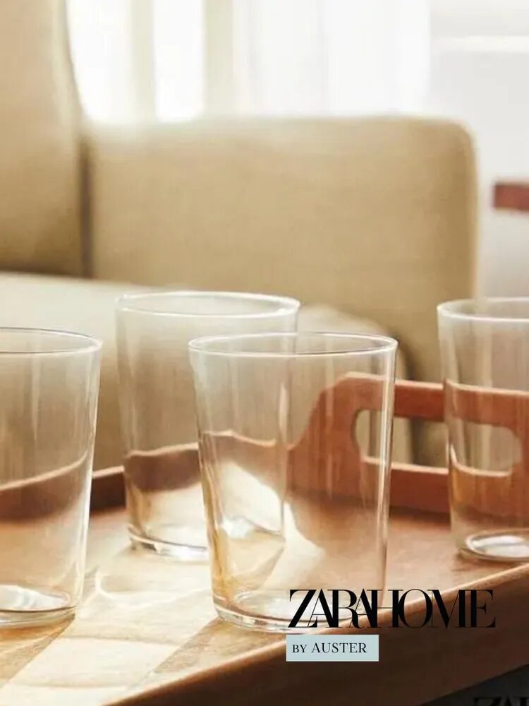 ZARA HOME Стакан "TALL" 550 мл 4 шт прозрачный