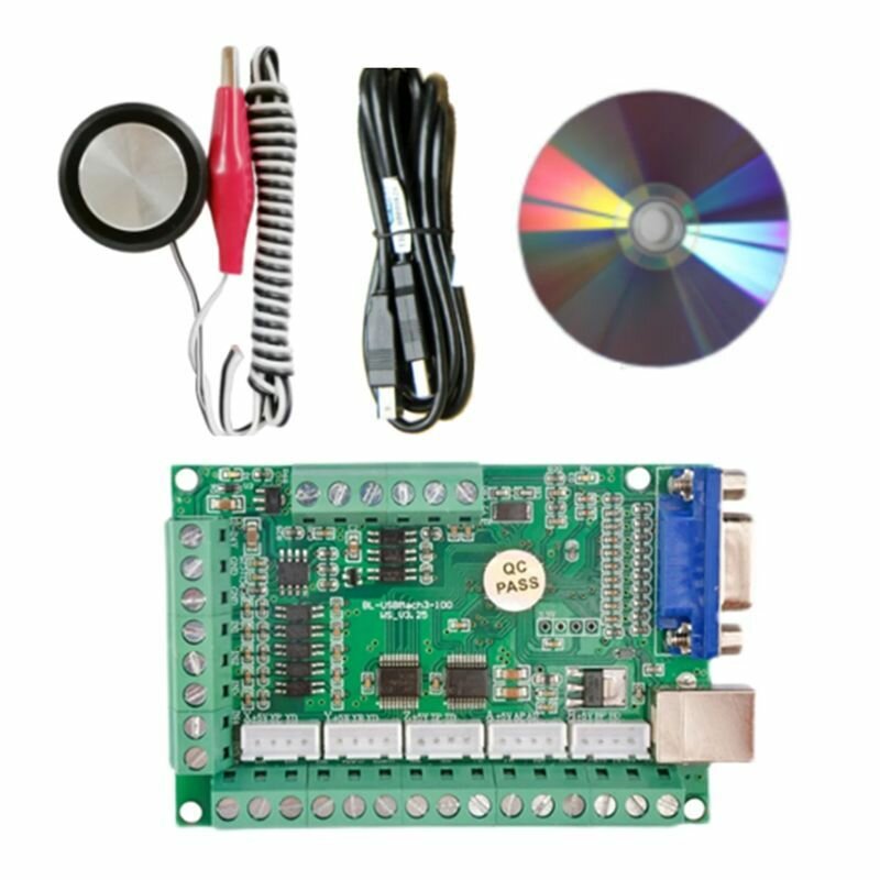 (T S B I) V3.25 USB-драйвер контроллер движения 5-осевая плата с ЧПУ Z наладчик инструментов совместим фрезерно-гравировального станка