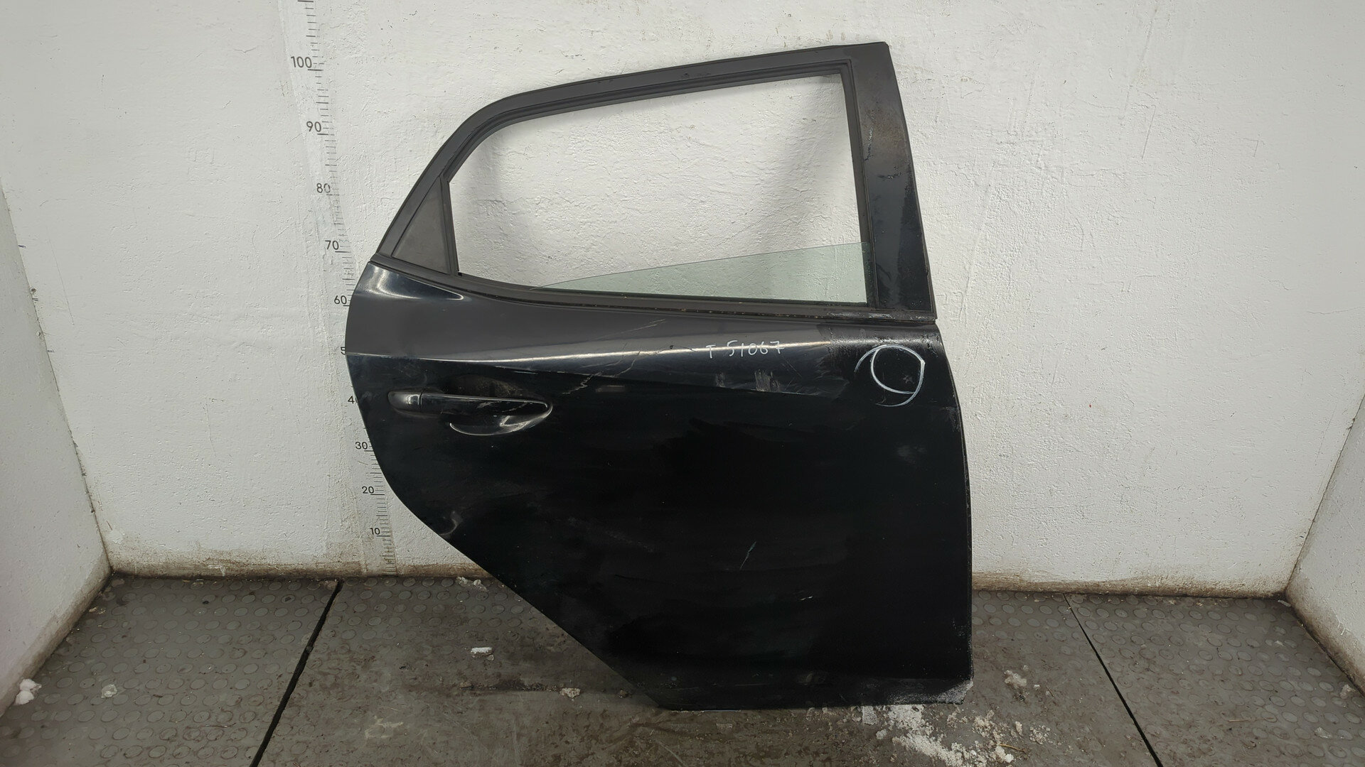 Дверь боковая (легковая) правая задняя Mazda 2 Б/У