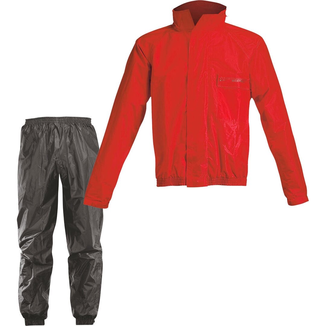 Костюм дождевой Acerbis RAIN SUIT LOGO, Red/Black, р. M