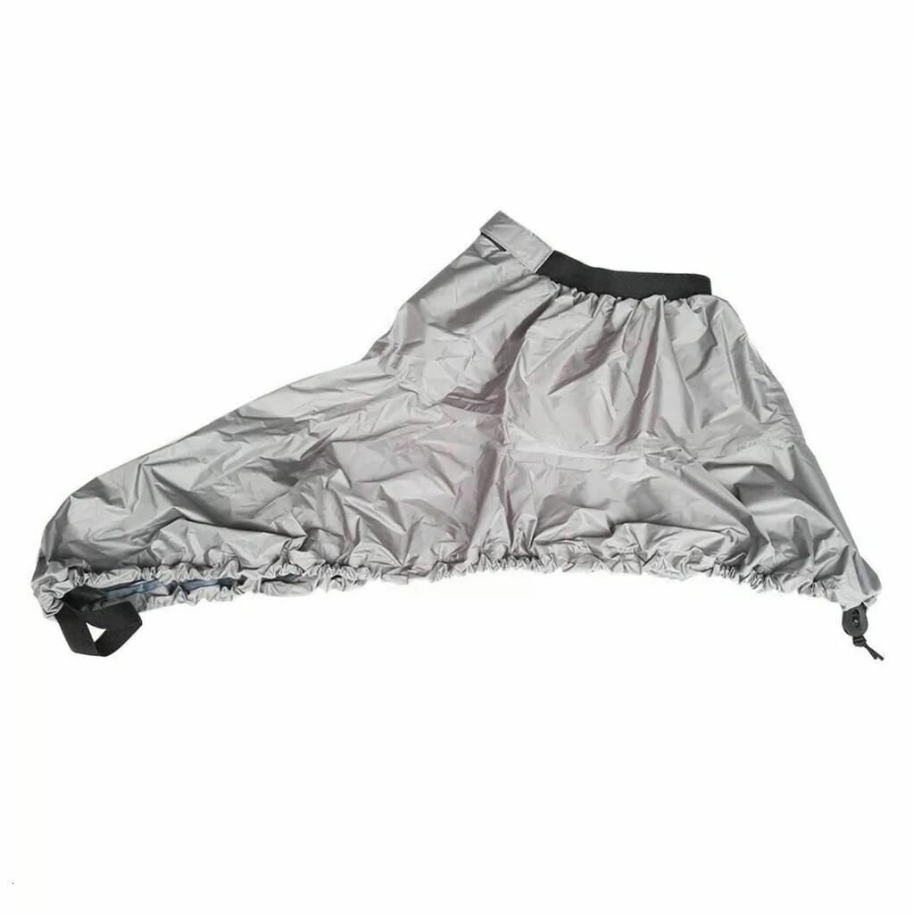 Универсальная водонепроницаемая юбка для каяка, Серебристо-серый - M