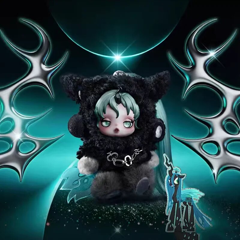 POP MART SKULLPANDA x My Little Pony, Темно-зеленый, Hidden A