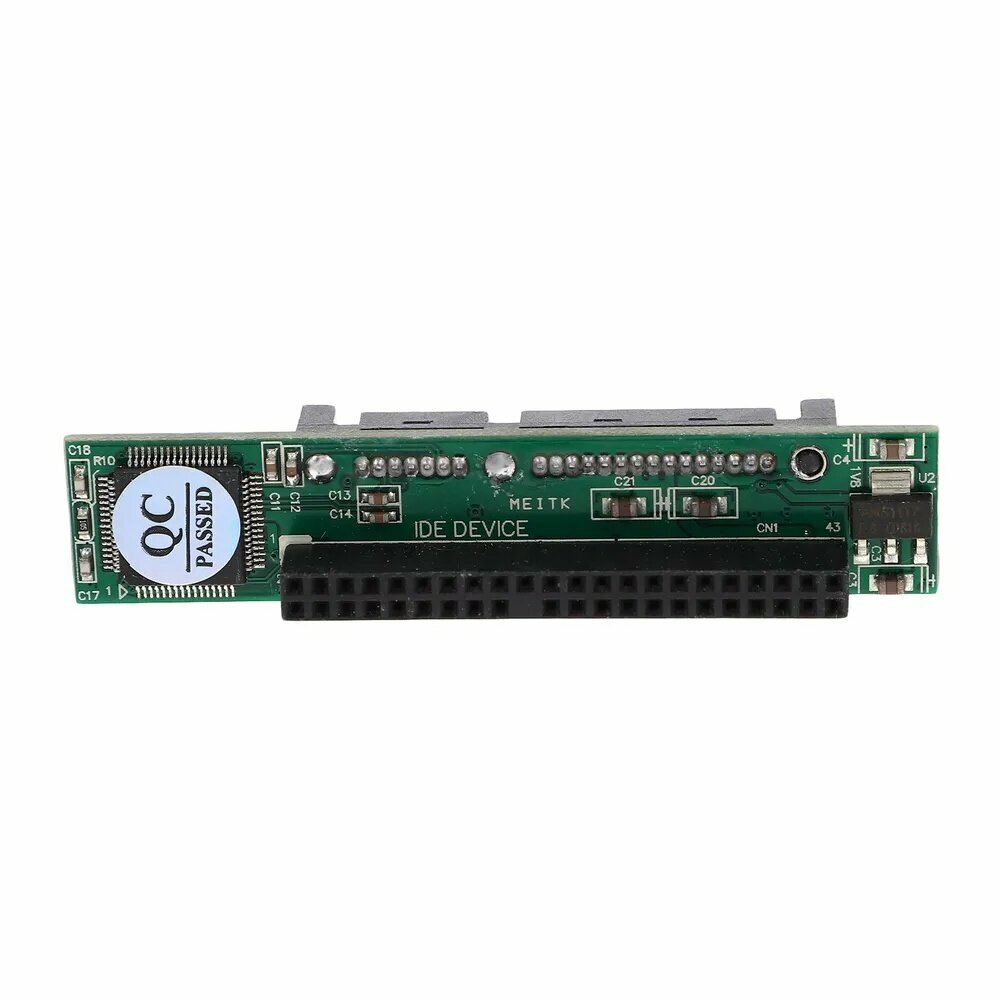 Адаптер Sata To Ide, Плата Pcb, Для Подключения Иде Жестких Дисков К Материнским Платам Sata, 1 Комплект
