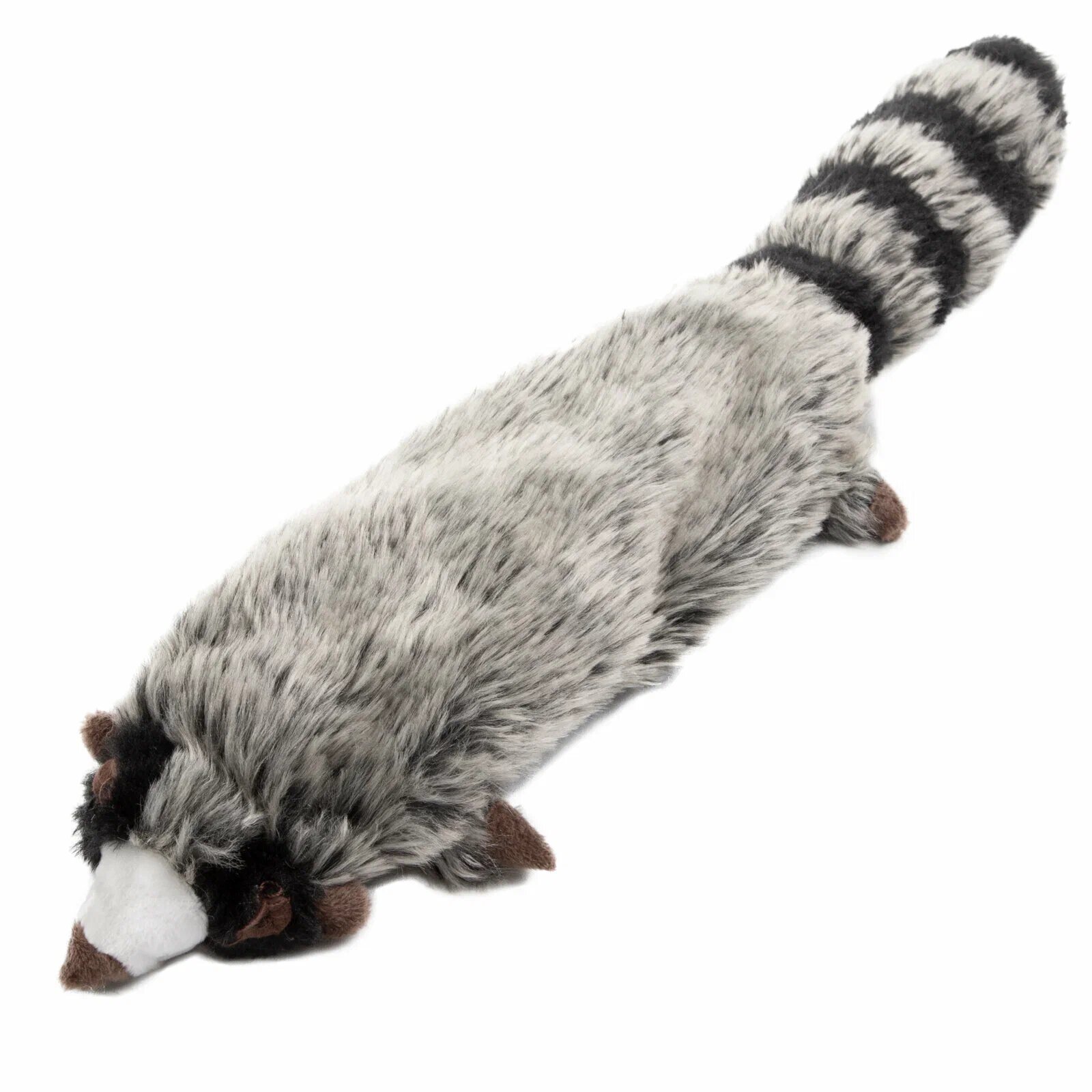 Игрушка Triol Енот, с двумя пищалками, для собак, плюшевый 56см