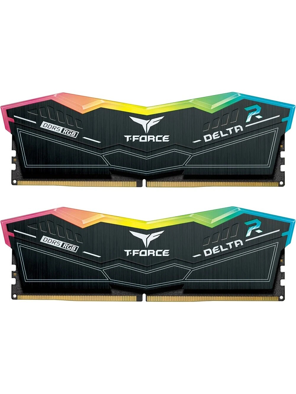 Оперативная память Team T-Force Delta 32Gb DDR5/7600MHz FF3D532G7600HC36DDC01 RGB Black