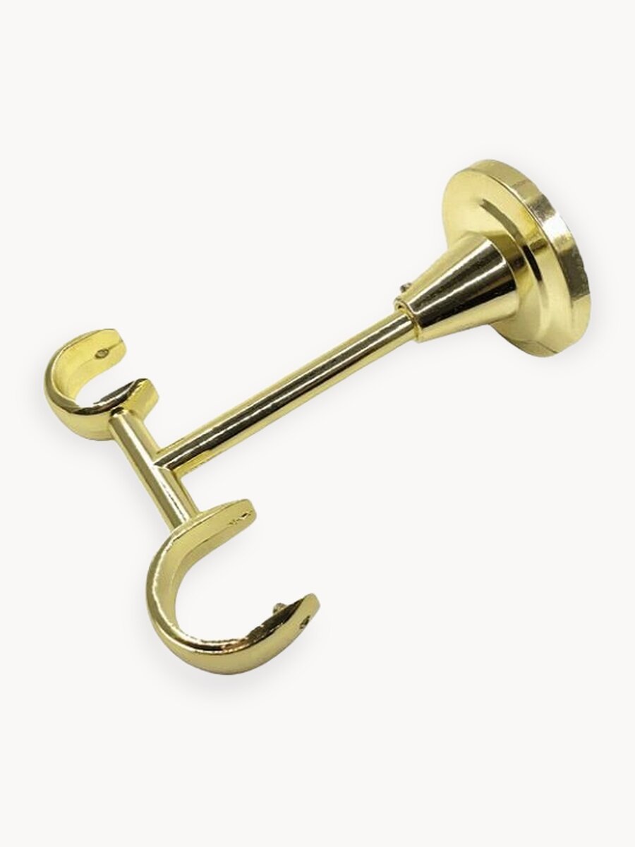 Двухрядный открытый потолочный кронштейн вилма галерея D19/28мм (2шт) Золото