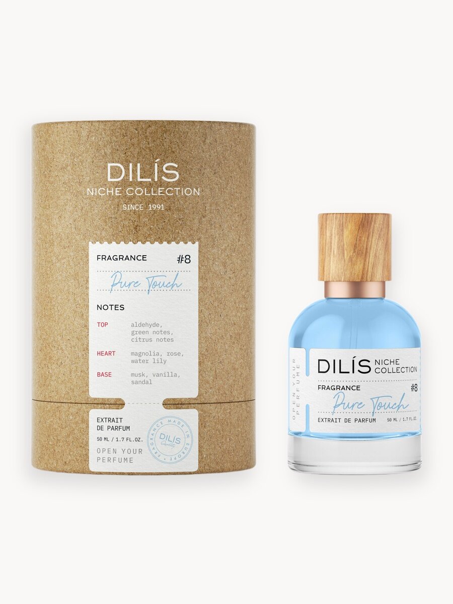 DILIS NICHE COLLECTION " Pure Touch " №8 Духи , флакон 50 мл