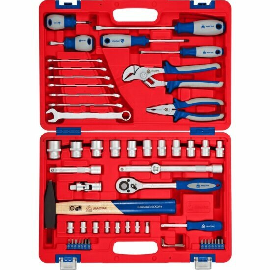 Набор инструментов универсальный Мастак 01-058C, 58 предметов