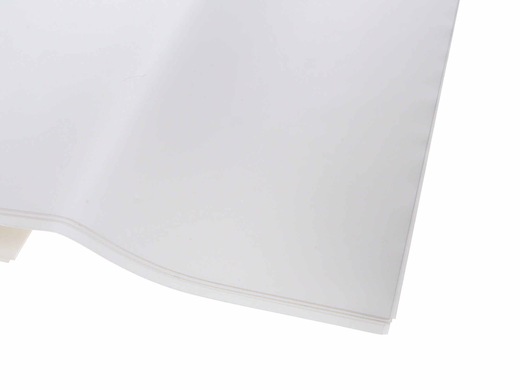 Полимерная бумага для упаковки сливочного масла и творога, размер 220х220мм, белая, упаковка 10 листов