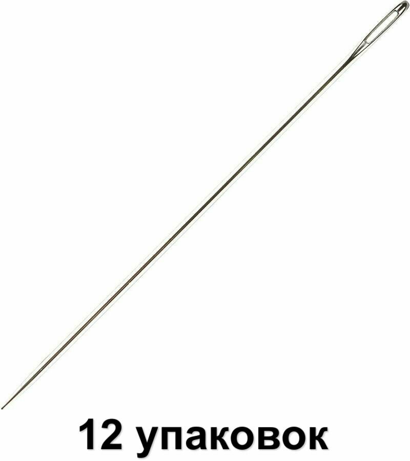 Комус Игла для прошивки документов, 3 шт, 12 уп