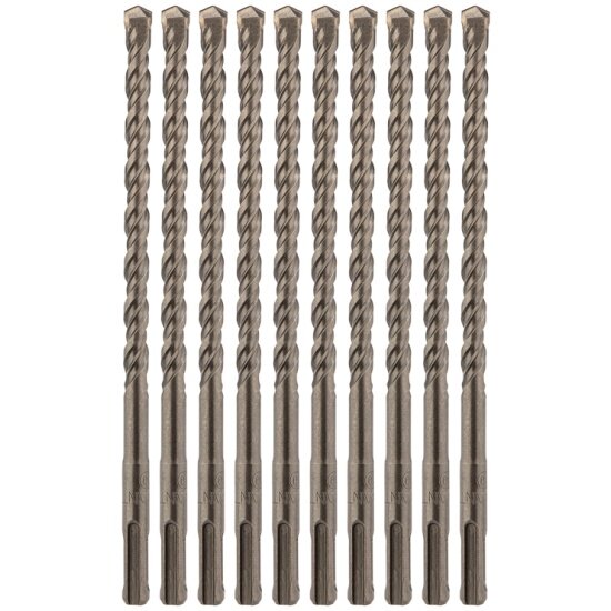 Бур по бетону Rexant 10x210 мм SDS PLUS (10 шт.) 91-0019-4