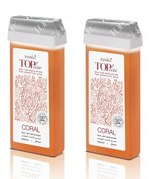 Воск в картридже Коралл ITALWAX Top Line Coral, 100 мл (комплект из 2 штук)