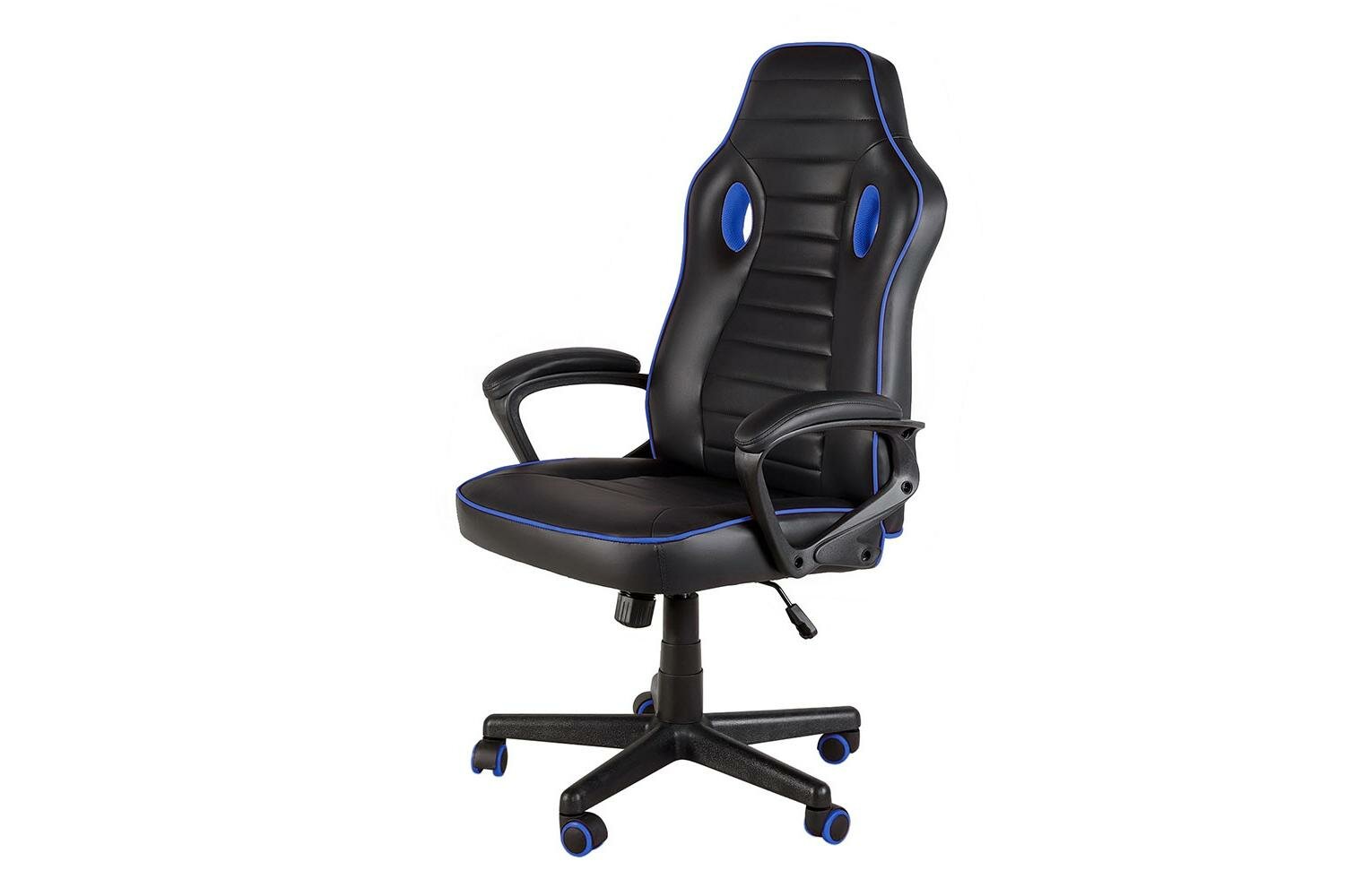 Кресло компьютерное Hoff MF-3041, 60х114х68 см, с подлокотниками, цвет чёрный