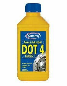 Жидкость Тормозная Comma 0,5Л Dot 4 Brake Fluid Honda 08203-99938; Ford 1135516; Ford 1135520 COMMA арт. BF4500M