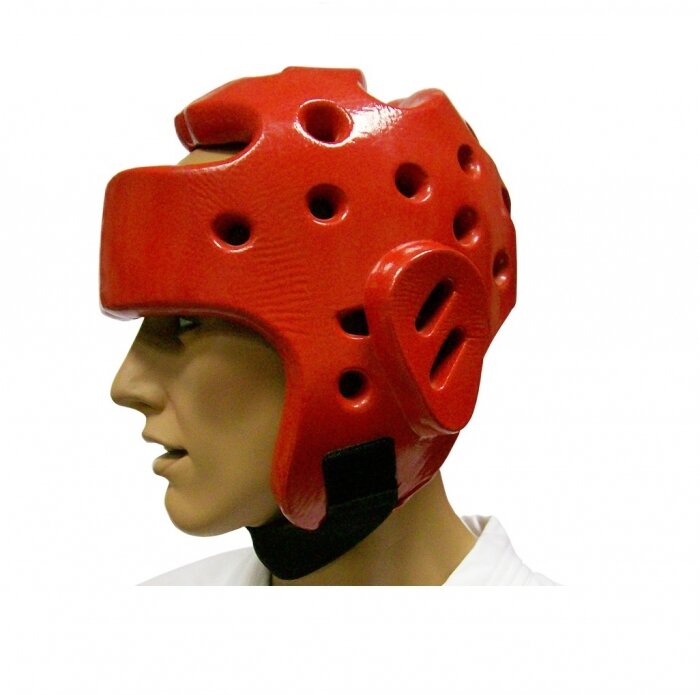 Шлем Ronin красный р. S таэквандо литой, класс Мастер , шт.