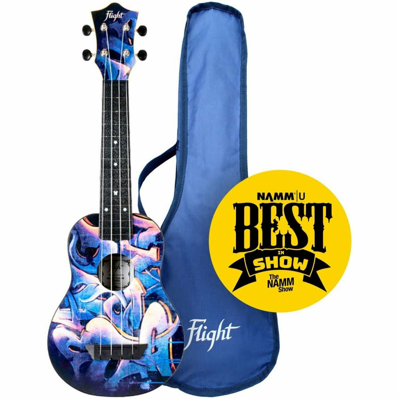 Укулеле сопрано Flight TUS-40 GRAFFITI