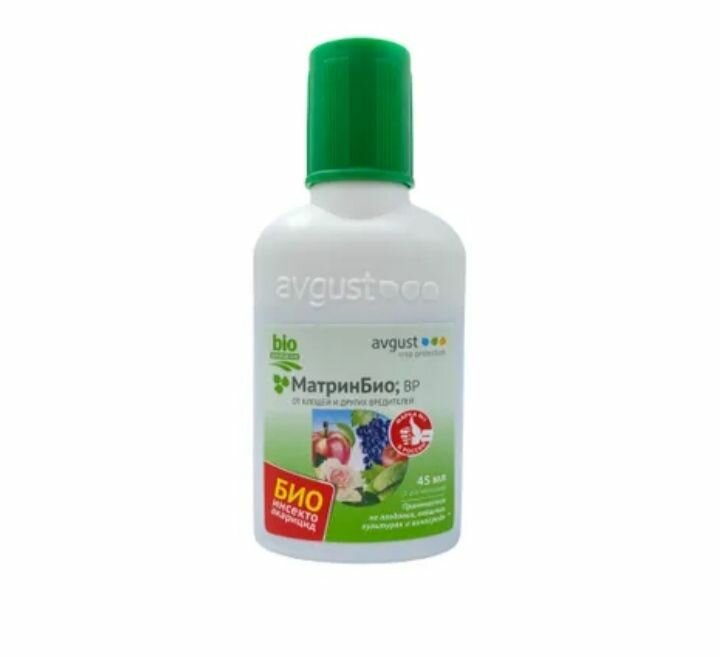 Средство от клещей и других вредителей на плодовых, овощных культурах и винограде МатринБио, 45 мл