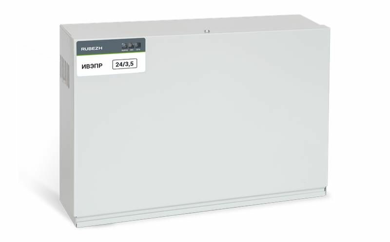 Источник вторичного электропитания резервированный ИВЭПР 24/3.5 2х17-Р БР Рубеж Rbz-052565