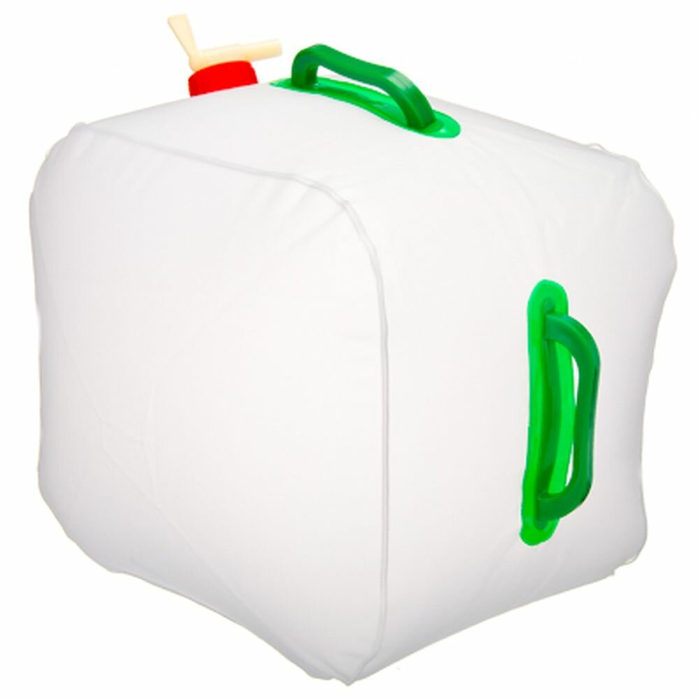 Канистра "Чингисхан", складная, для воды, ПВХ, вертикальная, 20 литров.